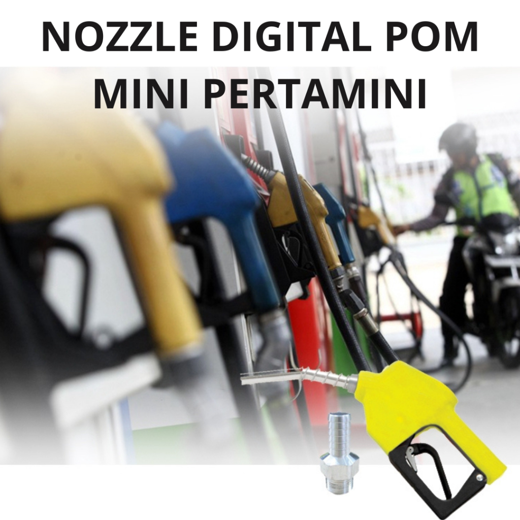 Jual Tuas Pertamini Fuel Nozzel Digital Flow Meter Alat Ukur Solar ...