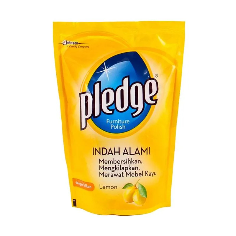 Jual Pledge Aerosol Pump Refill Lemon Pembersih Stainless Mebel ...