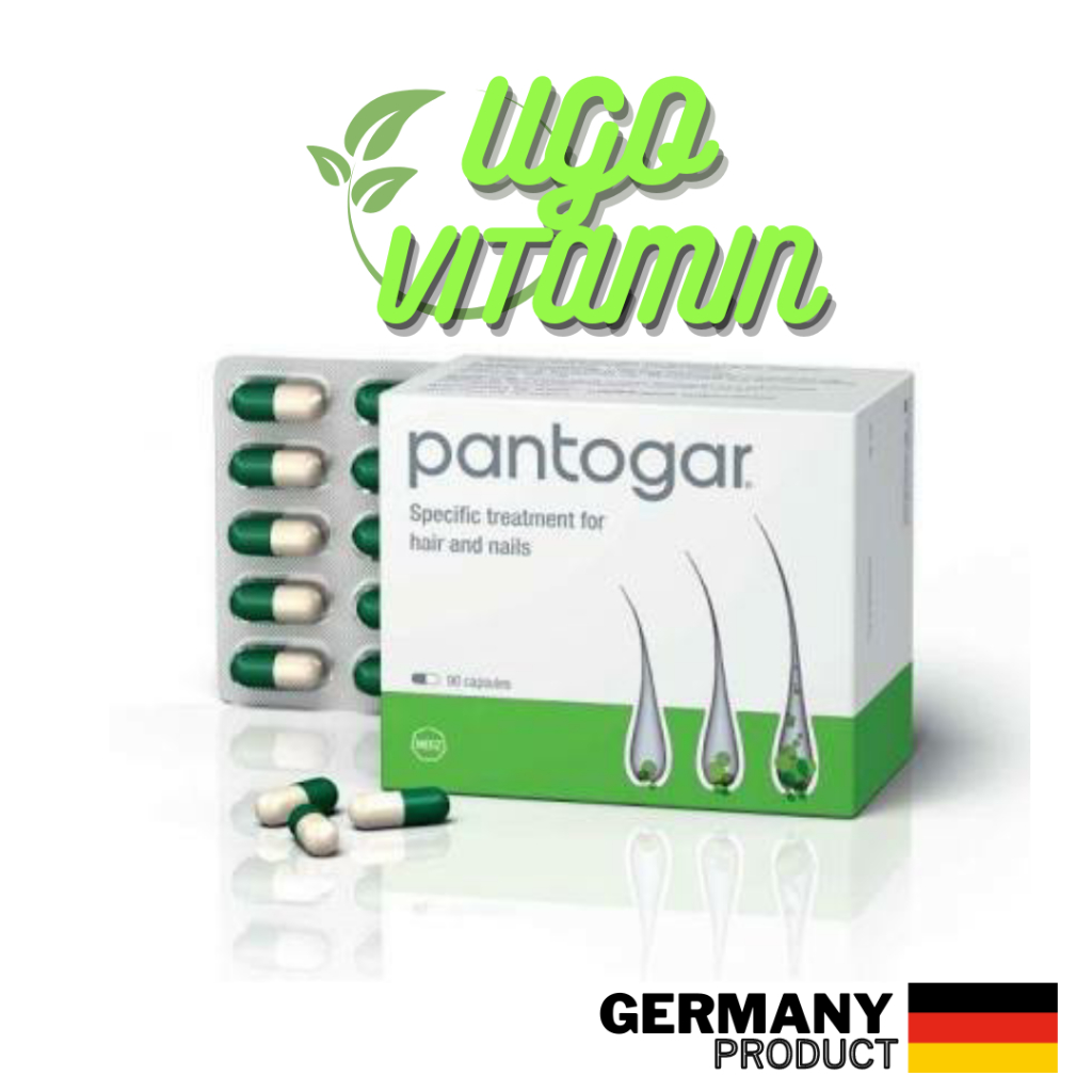 Jual Pantogar Hair and Nails Supplement 1Box / 90 capsules | Shopee ...