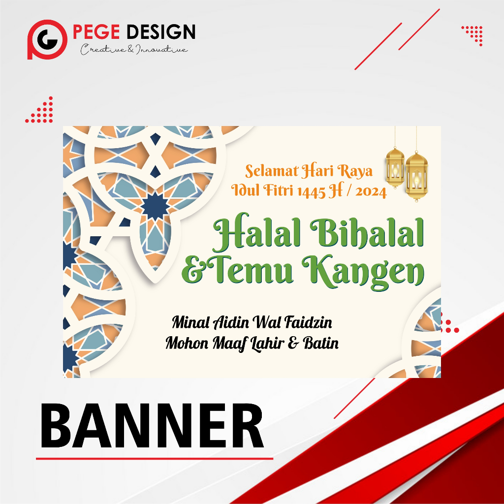 Jual BANNER IDUL FITRI HALAL BIHALAL//SPANDUK MURAH | Shopee Indonesia