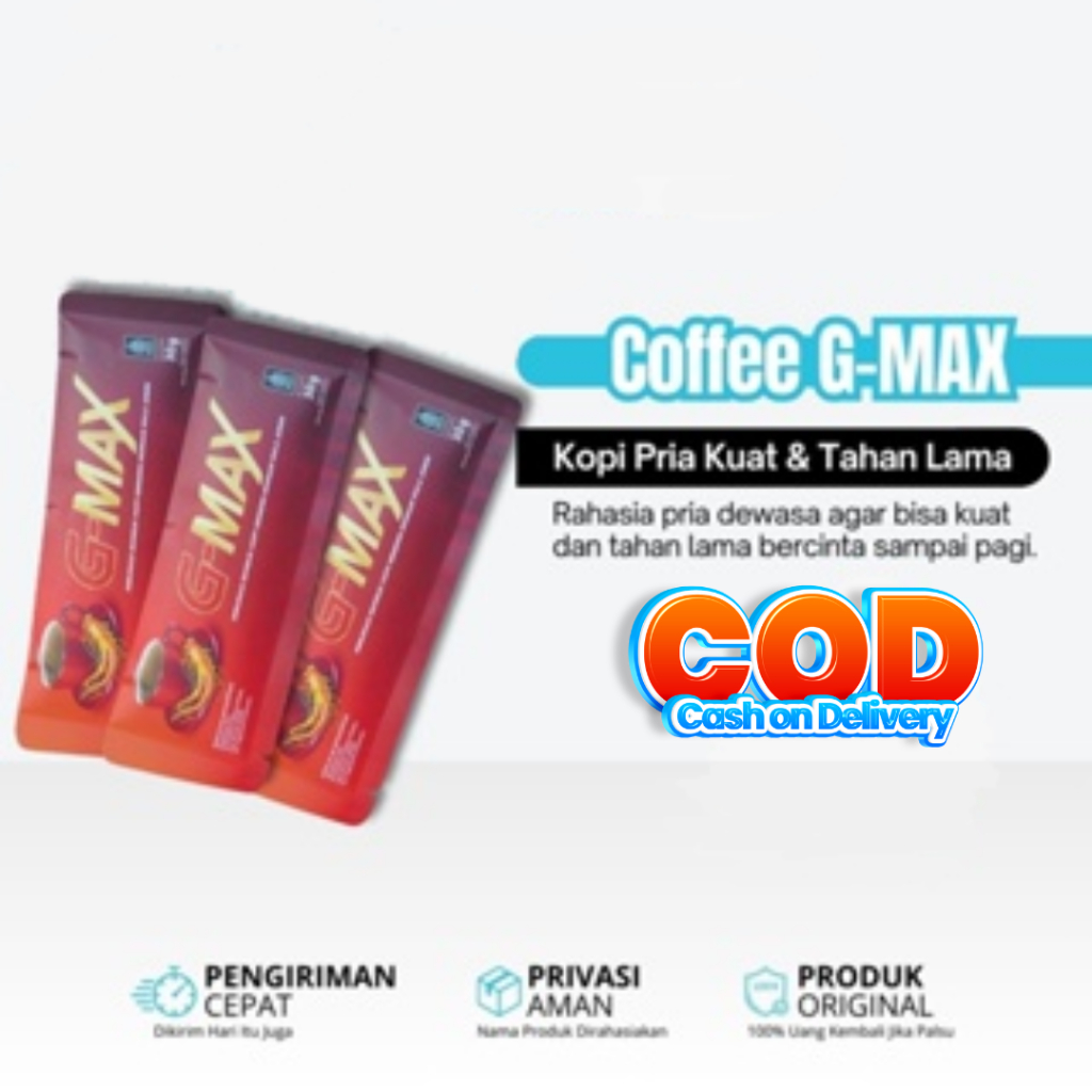 Jual AGEN KOPI G-MAX RESMI KOPI COFFE ASLI PENAMBAH STAMINA PRIA ...