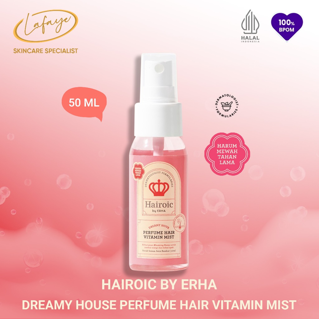 Jual Hairoic by ERHA - Hair Mist Dreamy Hour Perfume Hair Vitamin ...