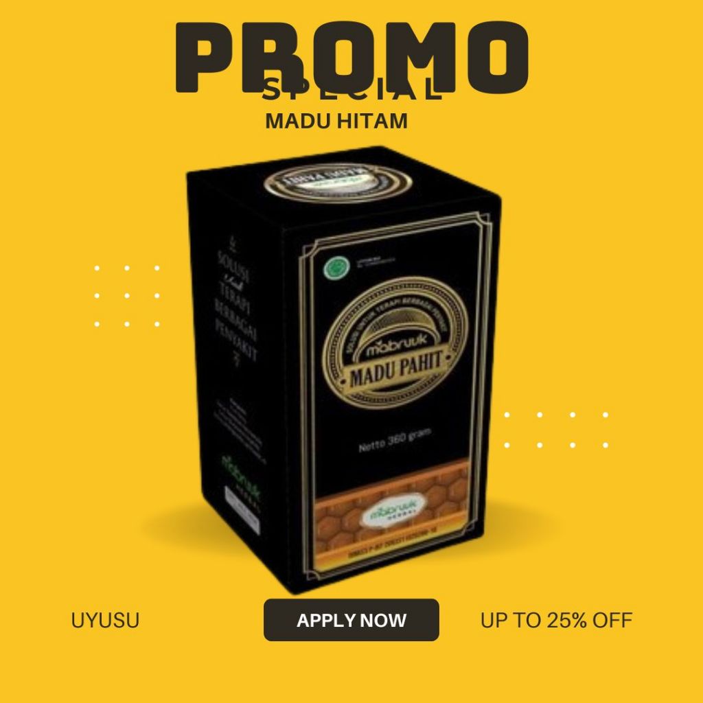 Jual MADU Hitam Mabruuk untuk Kesehatan | Shopee Indonesia