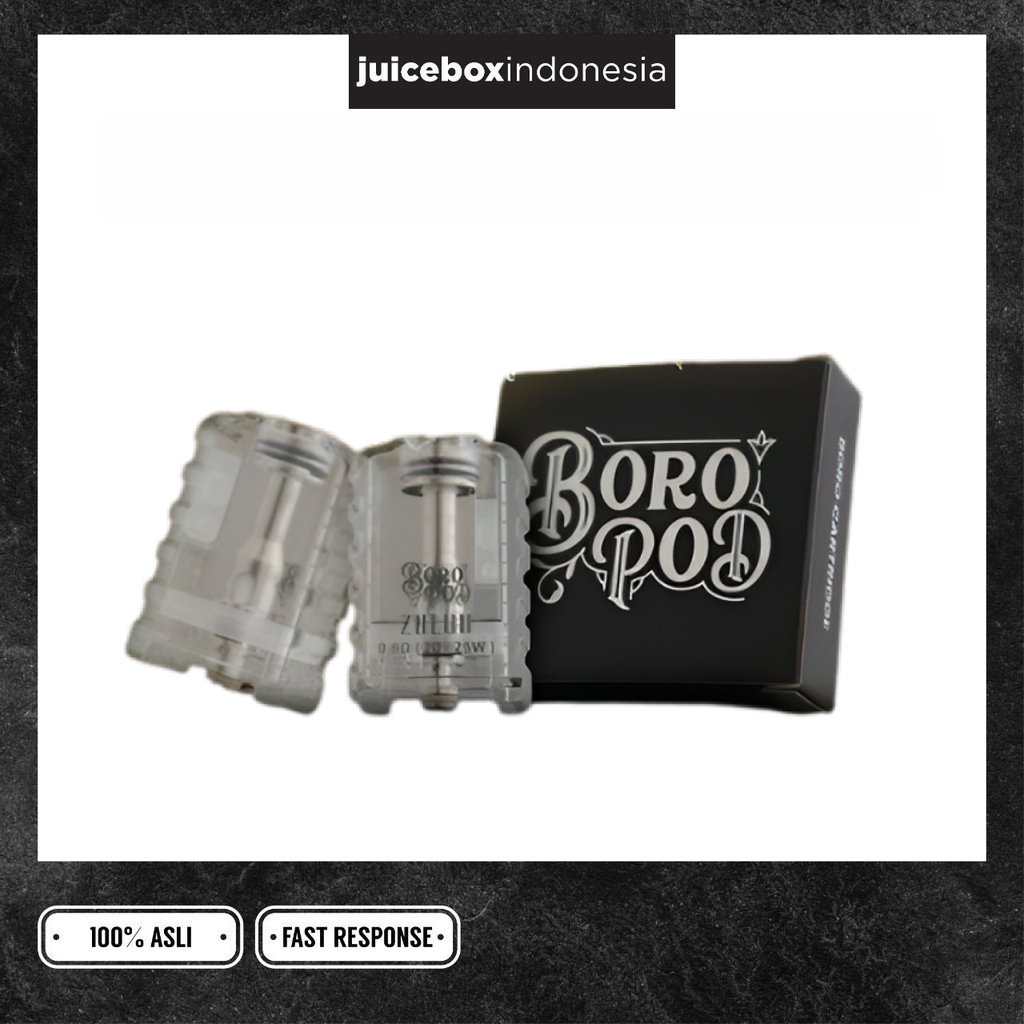 Jual CARTRIDGE ZULUU BORO POD AUTHENTIC by ZULUU x SARANG VAPE | Shopee ...