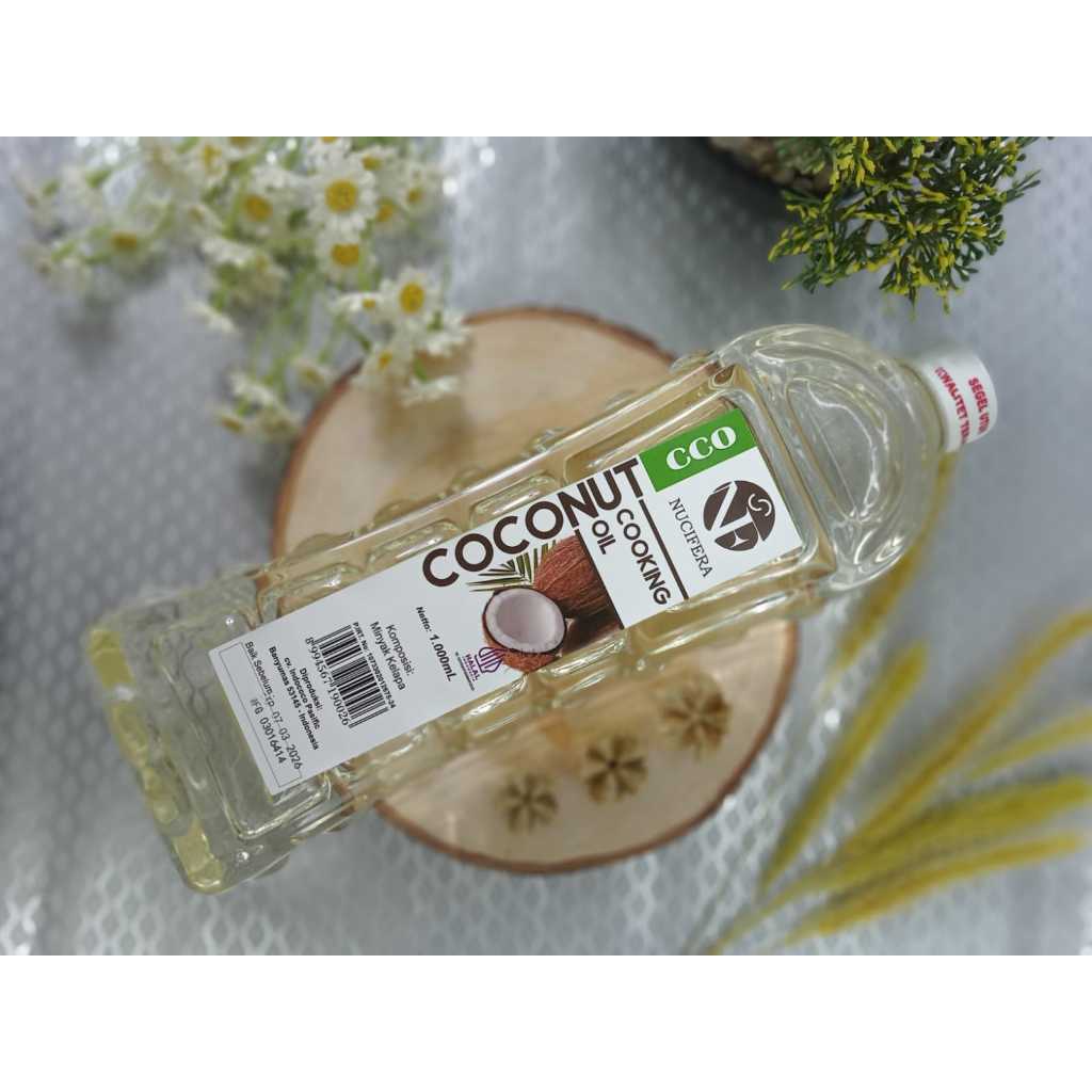 Jual NUCIFERA Coconut Cooking Oil | Minyak Goreng Kelapa 1000ml | Shopee Indonesia