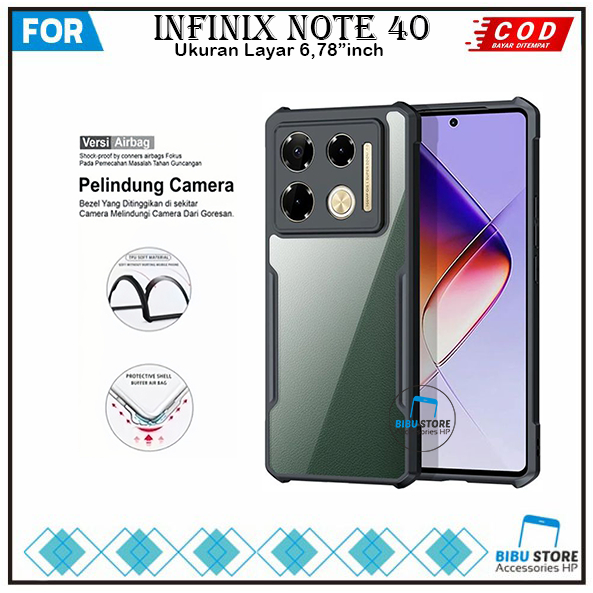 Jual Promo Case Infinix Note 40 5G Note 40 4G Softcase Shockproof ...
