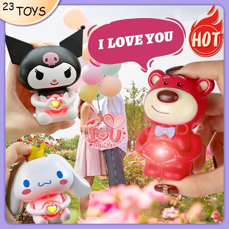 Jual 23 toys [Lampu Audio Versi] Lampu Tidur Kawaii 3D LED Lotso Figure Kartun Cinnamoroll ...