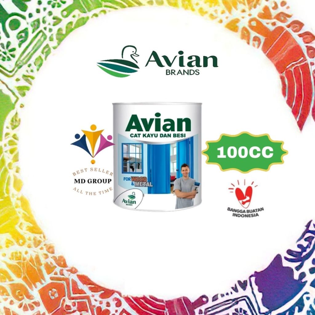 Jual AVIAN CAT KAYU DAN BESI 100CC | Shopee Indonesia