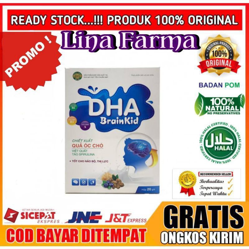 Jual DHA BRAIN KID NUTRISI UNTUK OTAK ANAK CERDAS TERBAIK BRAIN KID ...