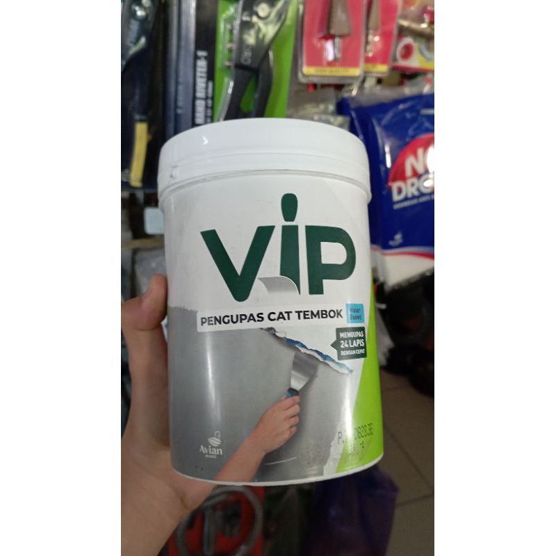 Jual VIP Pengupas Cat Tembok | VIP Remover Tembok | Water Base | Shopee ...