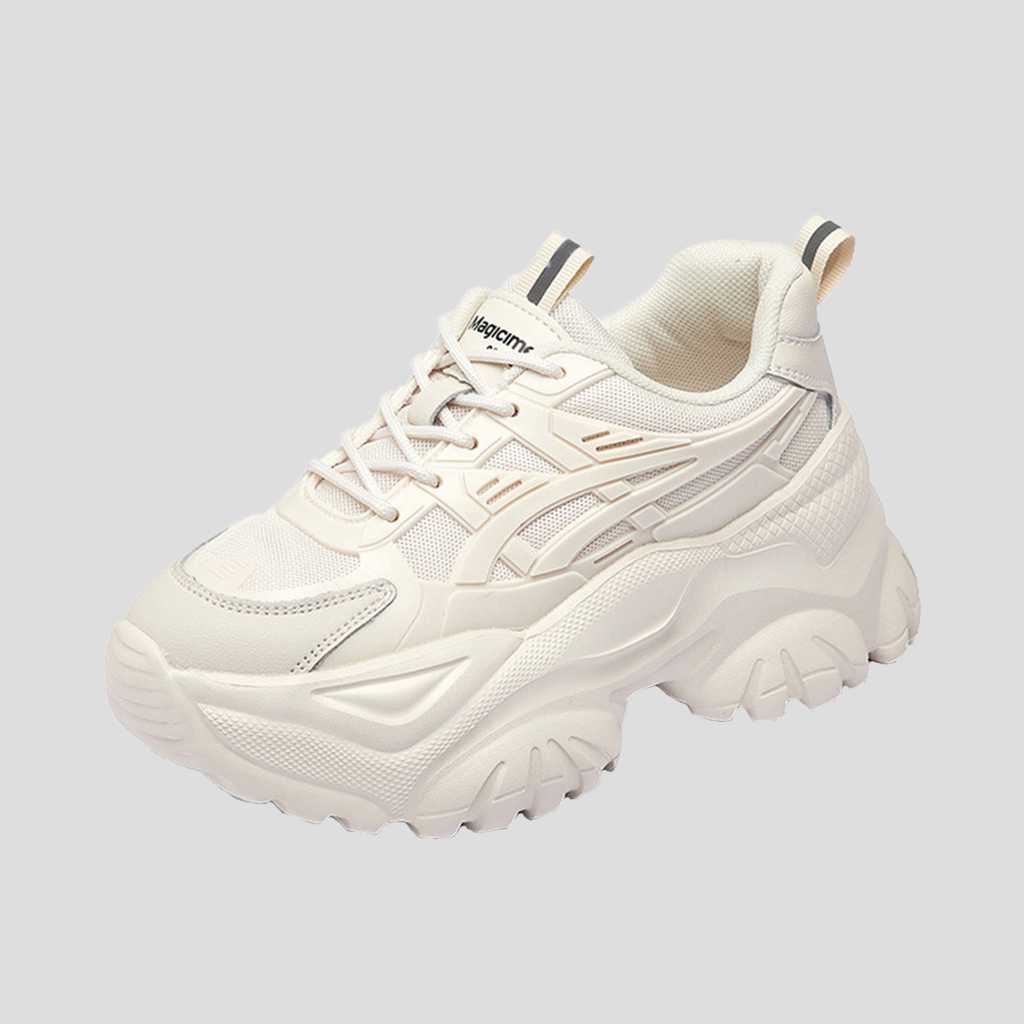Jual Sepatu Sneakers Wanita Fashion Shoes Anti Slip Korean Style 5.5 cm ...