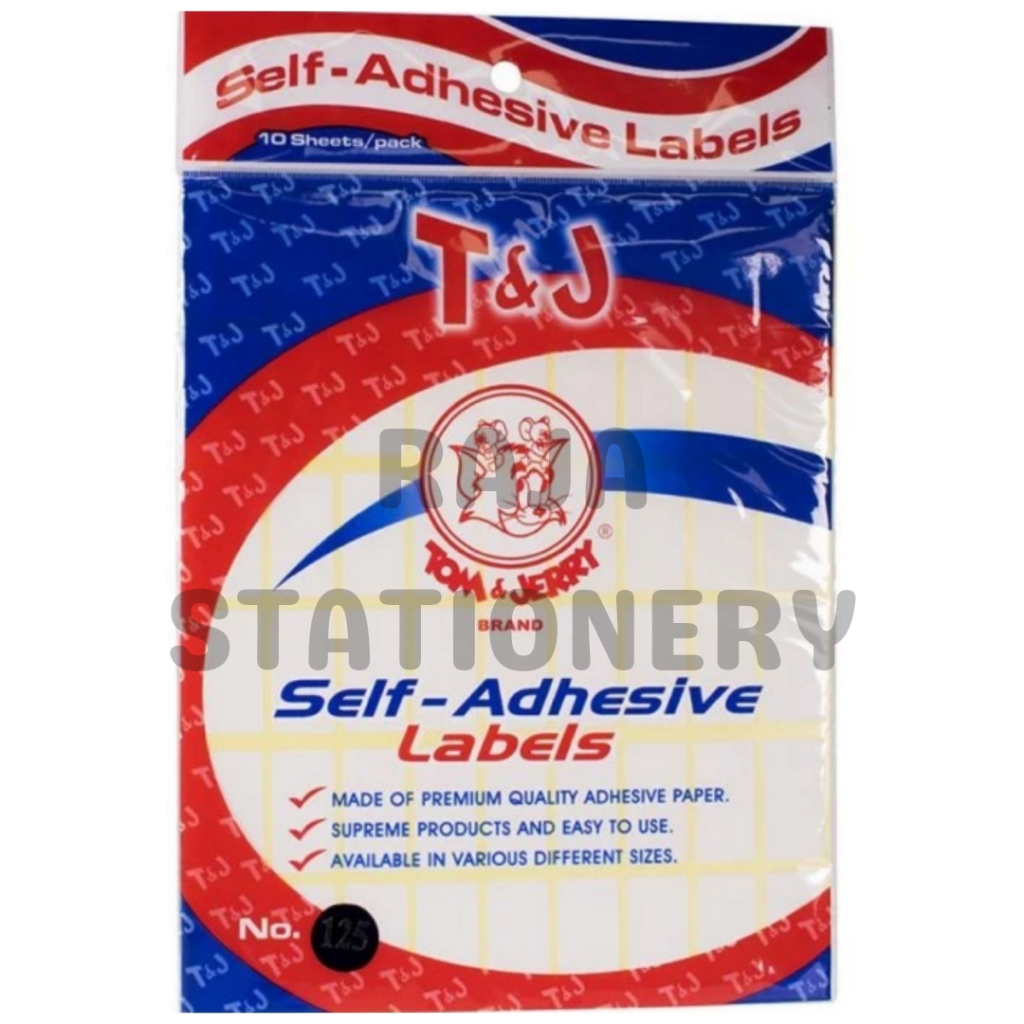 Jual LABEL TOM & JERRY STICKER TOM AND JERRY LABEL TEMPEL PUTIH 97 99 ...