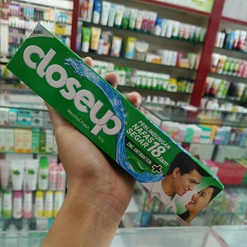 Jual CLOSE UP Menthol Fresh Zinc Antibakteri (hijau) | Shopee Indonesia