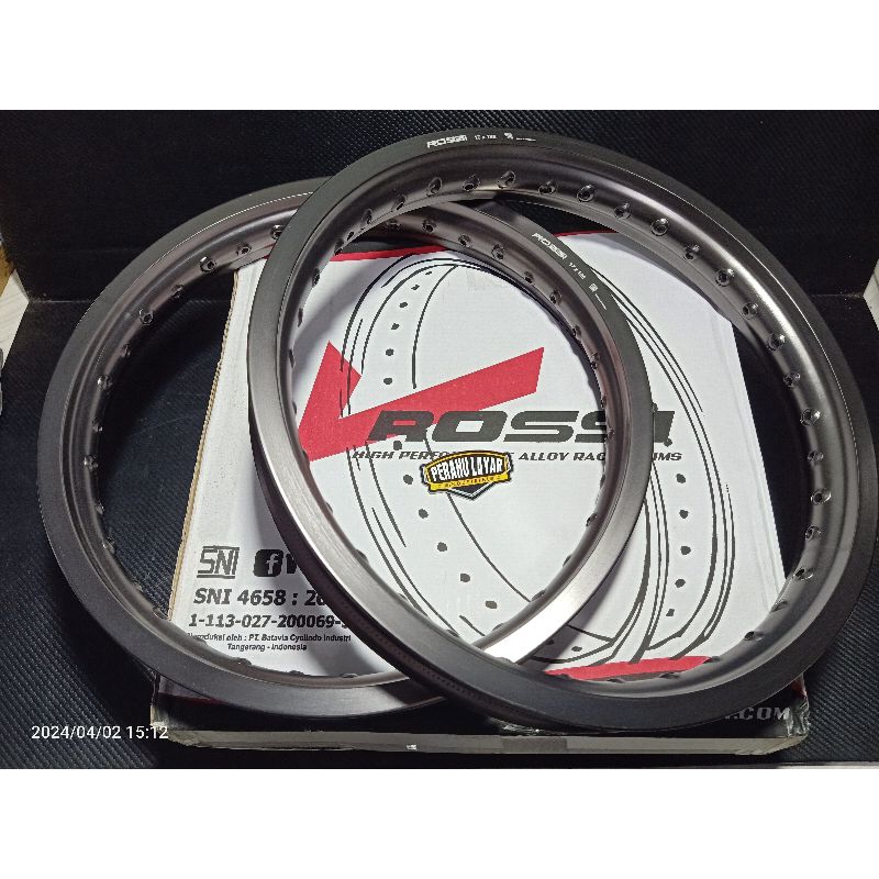 Jual VELG PELEK VROSSI ROSSI TITAN GREY WM 160 185 215 | Shopee Indonesia