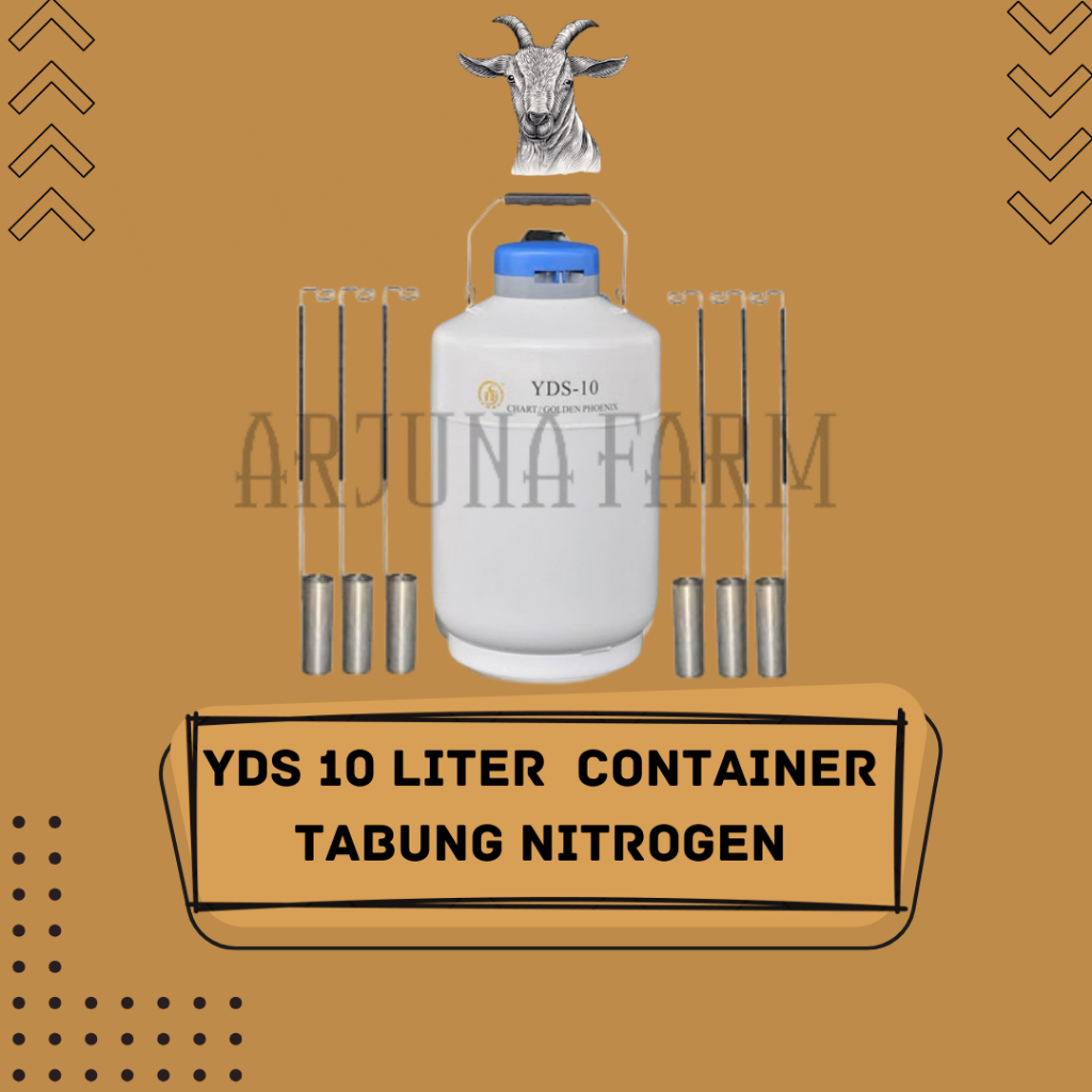 Jual YDS 10 Container Tabung Cairan Nitrogen Kapasitas 10 Liter | Shopee Indonesia