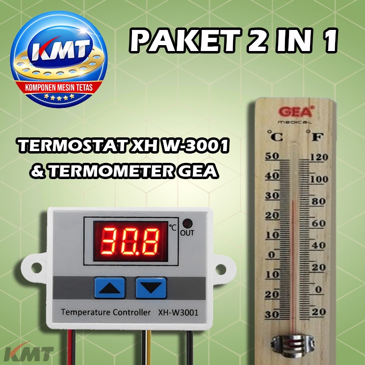 Jual HVo Paket Thermostat Termostat Digital XH W31 Termometer ...