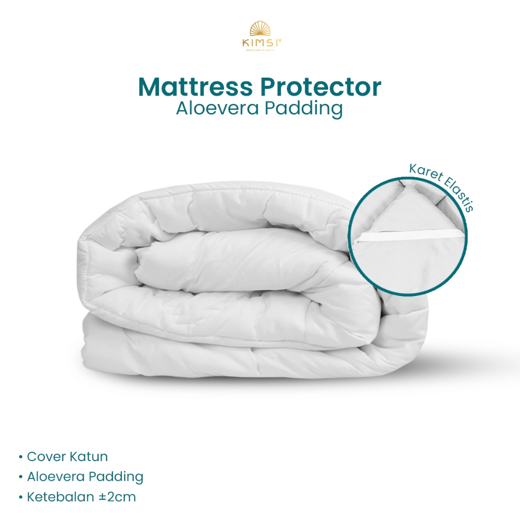 Jual Mattres Matras Protector Topper Pelindung Alas Kasur Serat Organic ...