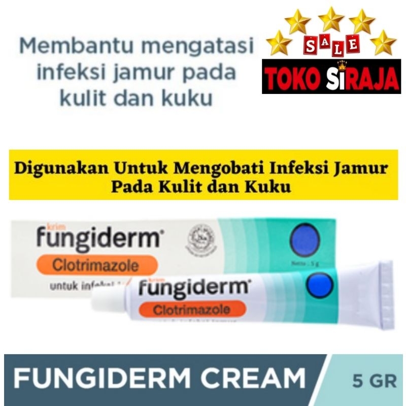 Jual FUNGIDERM 5 G / KRIM UNTUK INFEKSI JAMUR KULIT FUNGIDERM 5 GRAM ...
