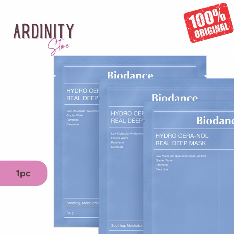 Jual (Ready) Biodance Hydro Ceranol Real Deep Mask/Biodance Biru ...
