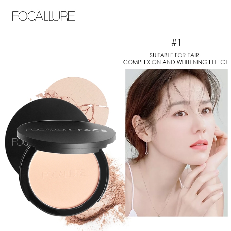 Jual FOCALLURE Oil-control Pressed Powder-Matte Bedak Padat | Shopee ...