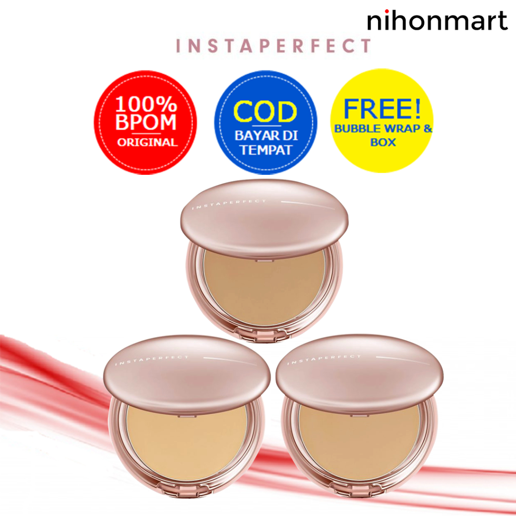 Jual Instaperfect Matte Fit Powder Foundation 13g | Shopee Indonesia