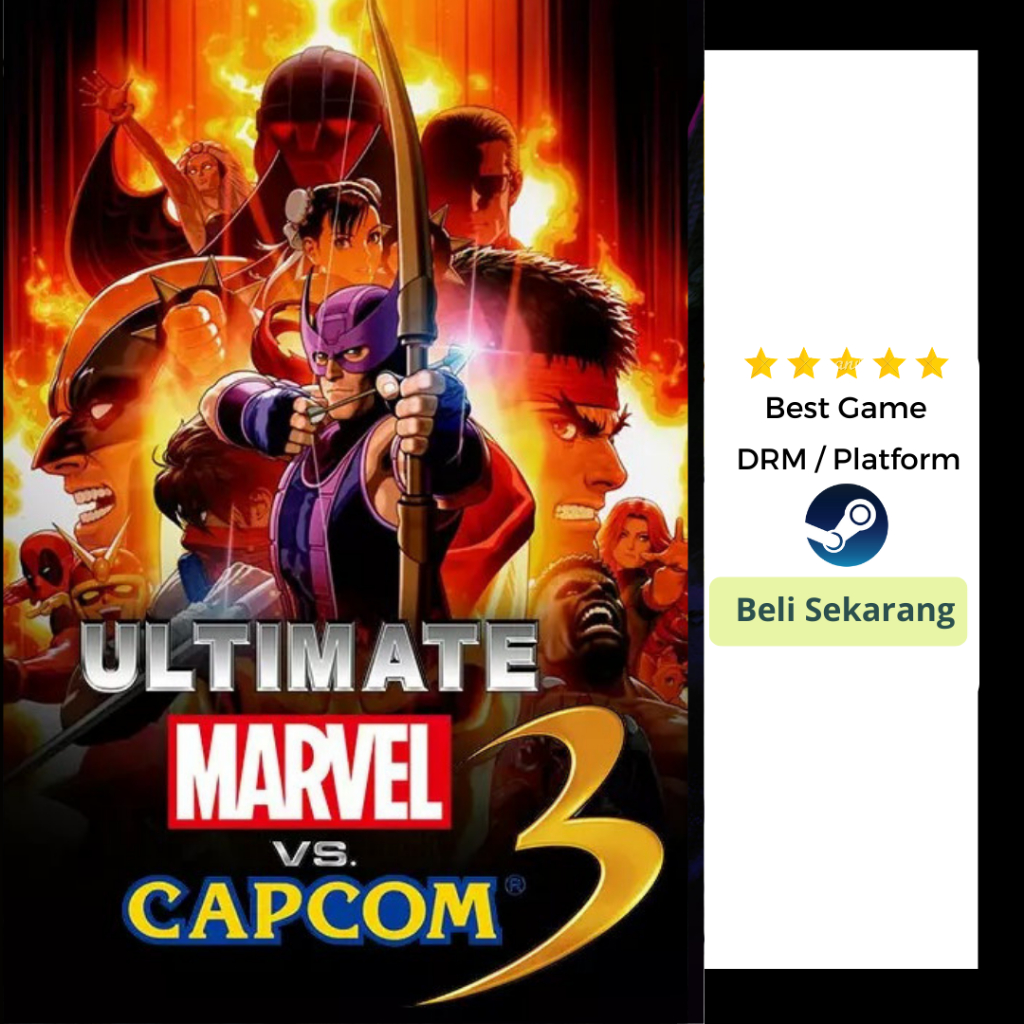 Jual Ultimate Marvel Vs Capcom 3 Shopee Indonesia