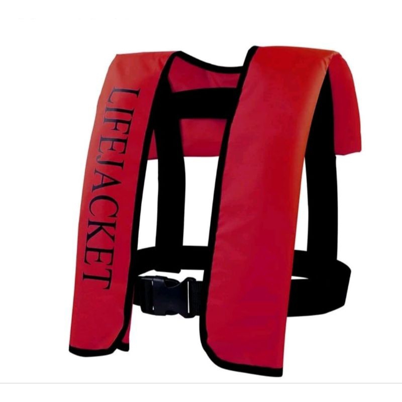 Jual INFLATABLE LIFE JACKET PELAMPUNG GAS CO2 AUTOMATIC | Shopee Indonesia