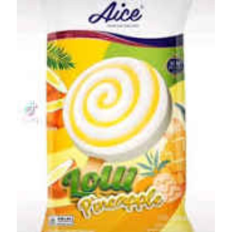Jual Aice lolli pineapple 1 box isi 30 pcs | Shopee Indonesia