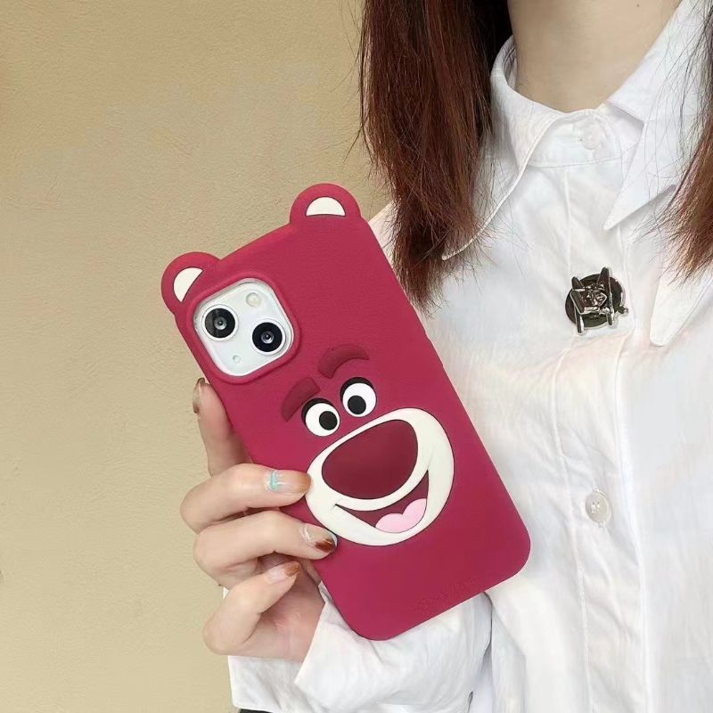 Jual Case silicone Lotso series pink lotso original iPhone 12 13 14 15 ...