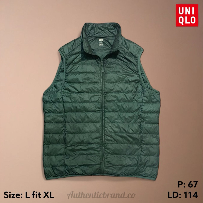 Jual UNIQLO Vest Ultralight Down | Rompi Ultralight Down Uniqlo | Rompi ...