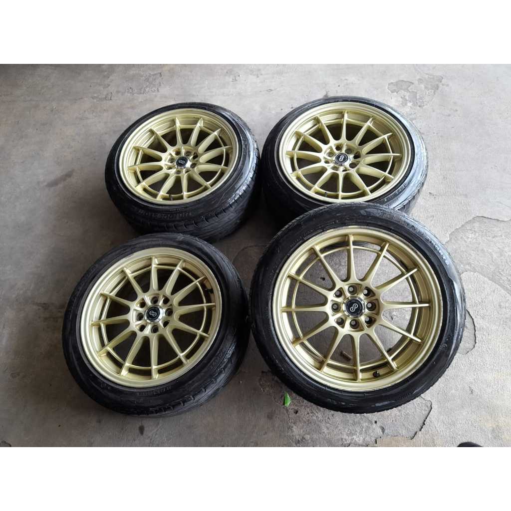 Jual VELG MOBIL BEKAS R17 BAUT 4 ENKEI R17X7,5-9 8X1ENKEI R17X7,5-9 ...
