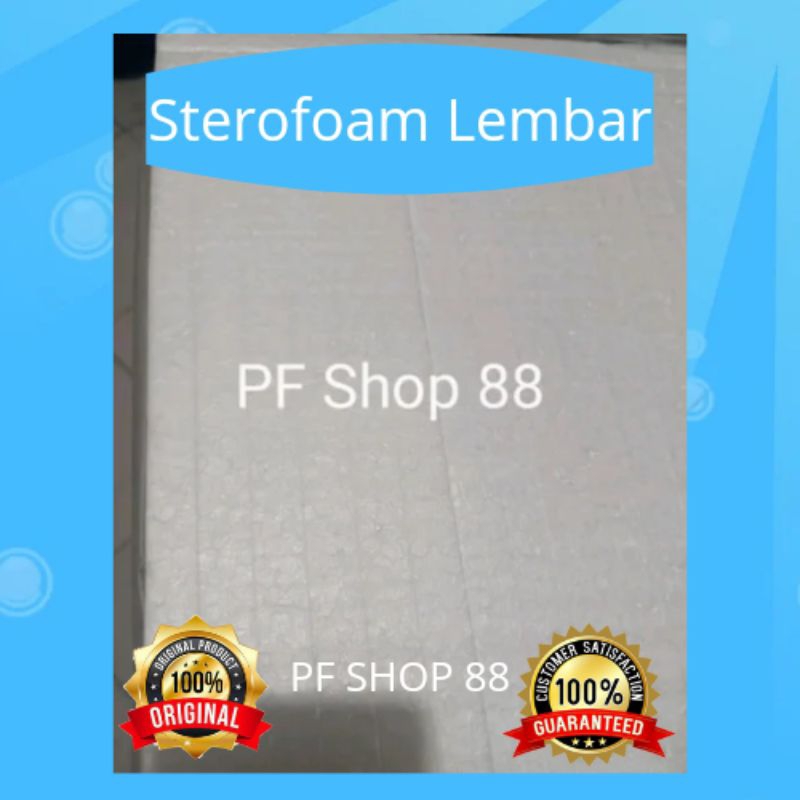 Jual Styrofoam Sterofoam Gabus Lembaran Panjang 100 cm x Lebar 50 cm x ...