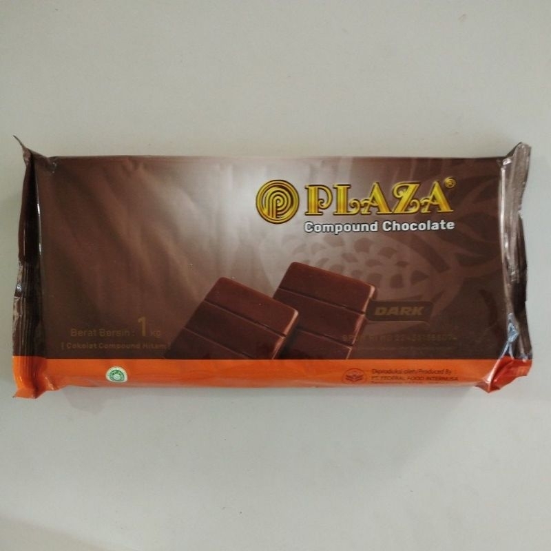 Jual Cokelat Plaza 1kg Compound Chocolate Batang | Shopee Indonesia