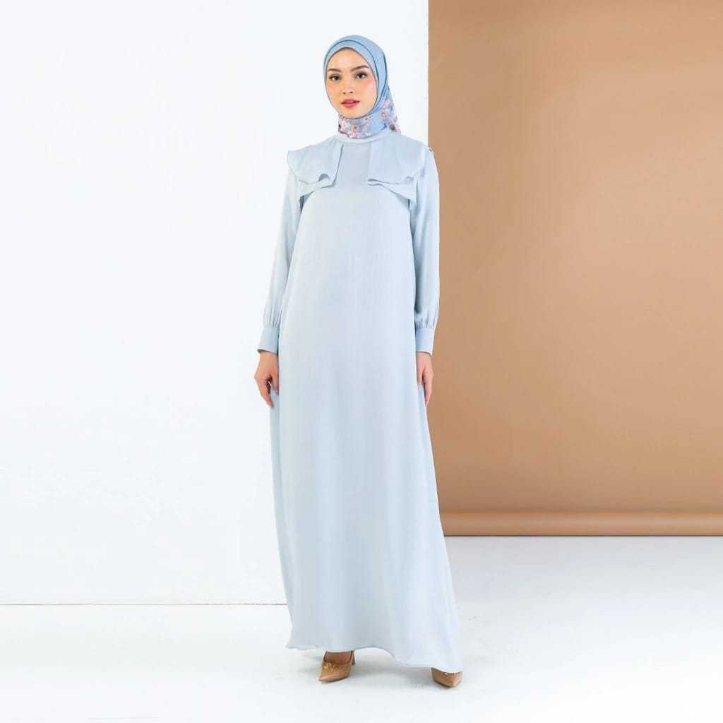 Jual Zoya KARENSA Dress Gamis Muslim Wanita Wudhu Friendly Bahan ...