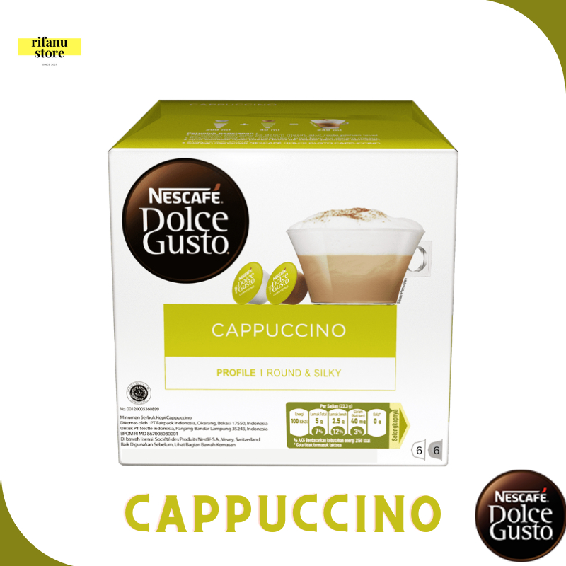 Jual Nescafe Dolce Gusto Capsule Coffee NDG Original All Varian ...