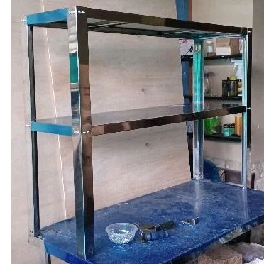 Jual Meja Stainless Over Shelf Metalco. MTOS | Shopee Indonesia