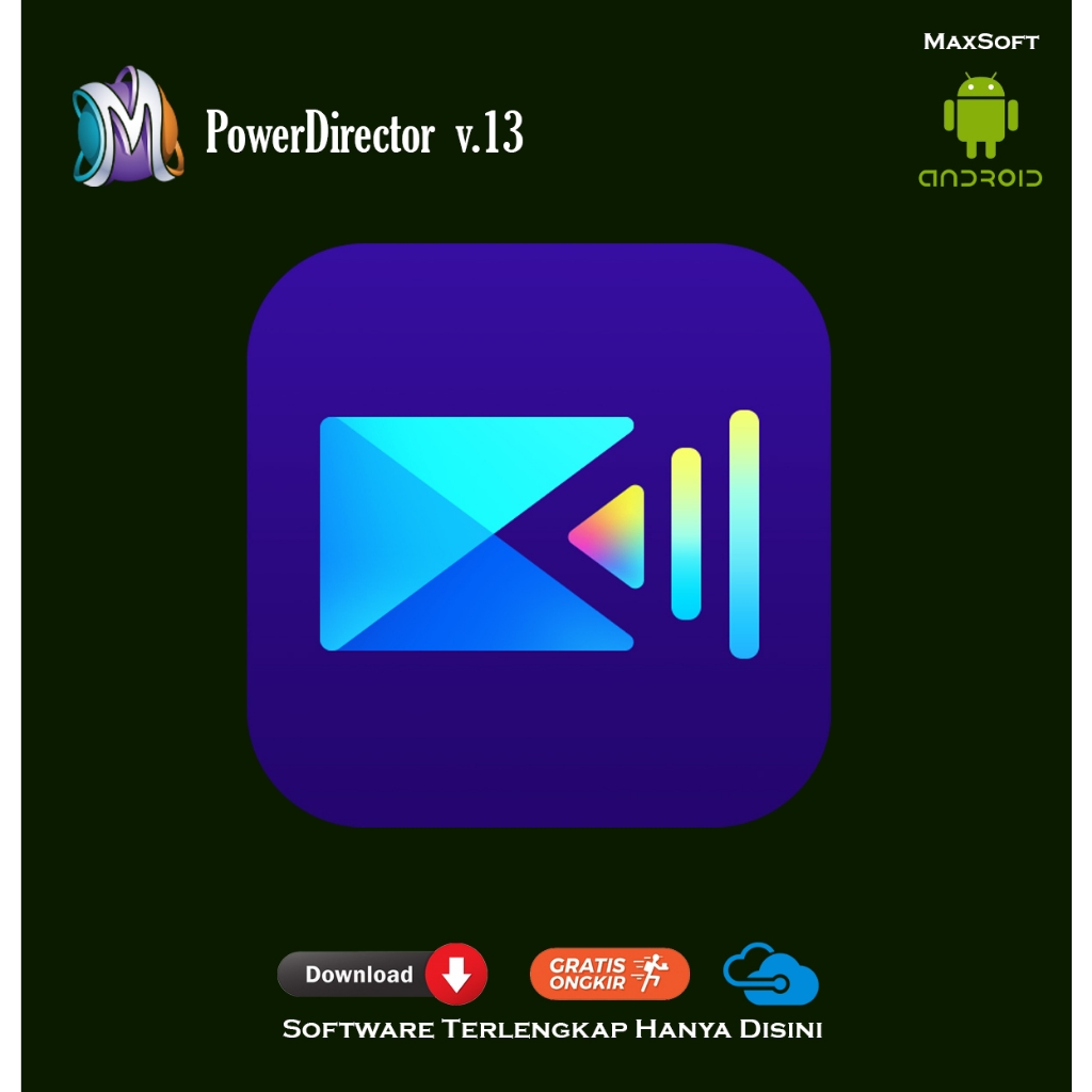 Jual PowerDirector 13 Android Premium Apps | Shopee Indonesia