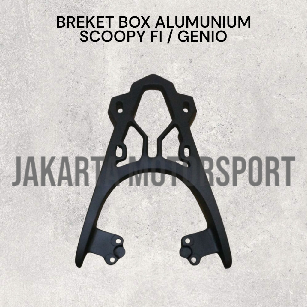 Jual Bracket Breket Box SCOOPY FI / GENIO Model Bintang | Dudukan ...