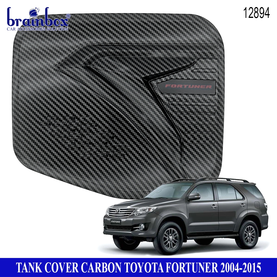 Jual Tank Cover Toyota Fortuner 2004-2015 Carbon Tutup Tangki Karbon ...