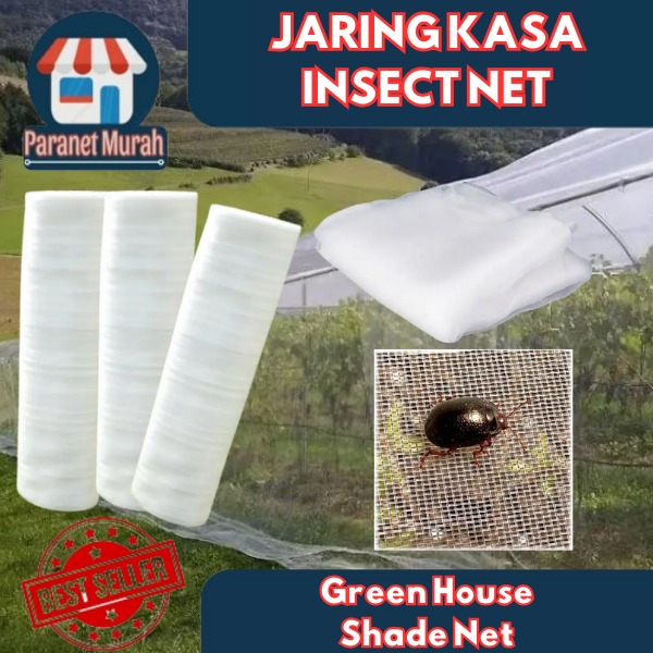 Jual JARING INSECT NETT/KASSA ( Uk. panjang 50 meter x lebar 3 meter ...
