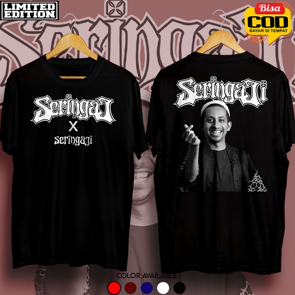 Jual T shirt SERINGAI x SERINGAJI habib jafar Kaos Unisex / Kaos Pria ... Jual T shirt SERINGAI x SERINGAJI habib jafar Kaos Unisex / Kaos Pria ...