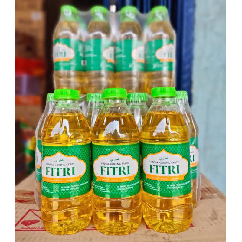 Jual MINYAK GORENG FITRI BOTOL 400ML 1KRAT ( ISI 12BOTOL) | Shopee ...