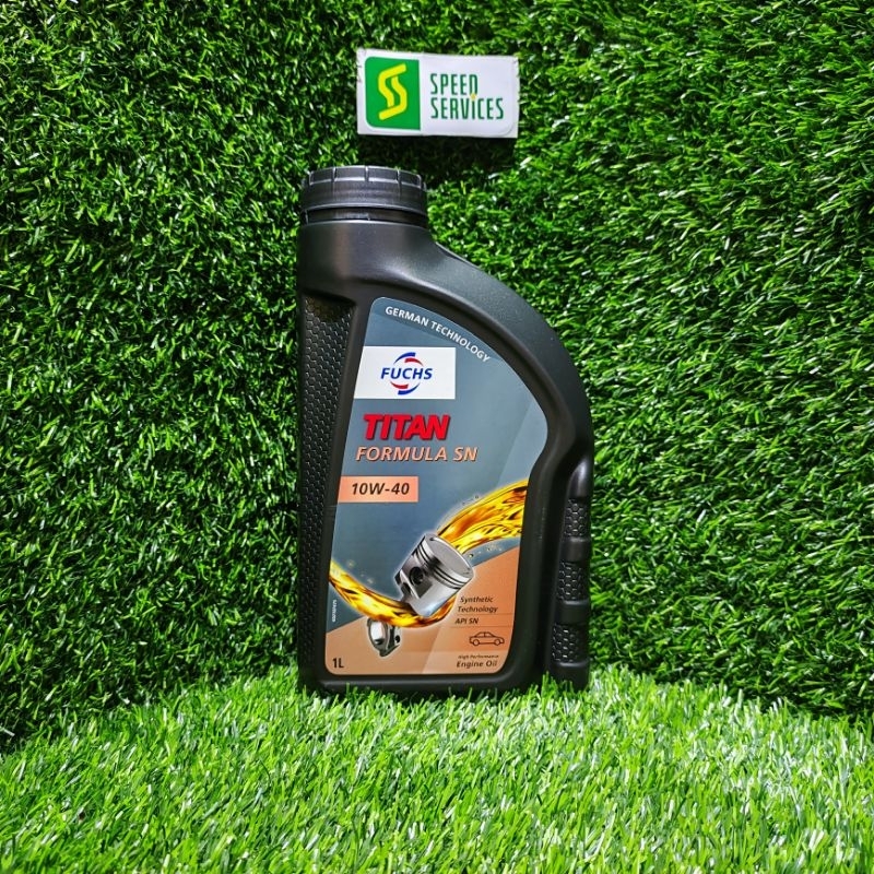 Jual FUCHS TITAN FORMULA 10W40 API SN 1 LITER | Shopee Indonesia