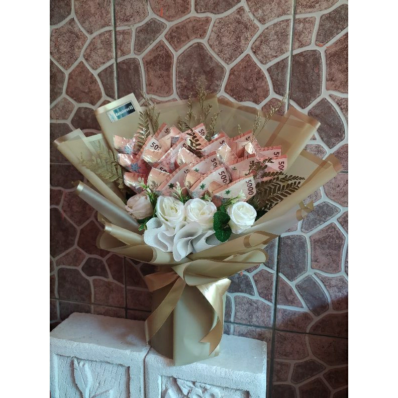 Jual Buket dried flower bouquet bunga kering bucket wisuda kado ulang ...