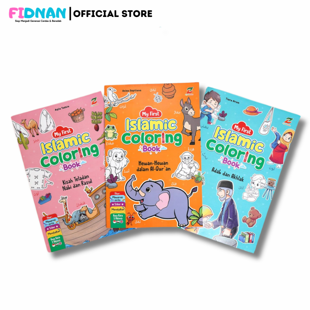 Jual MY FIRST ISLAMIC COLORING BOOK | Buku Belajar Mewarnai Anak PAUD ...