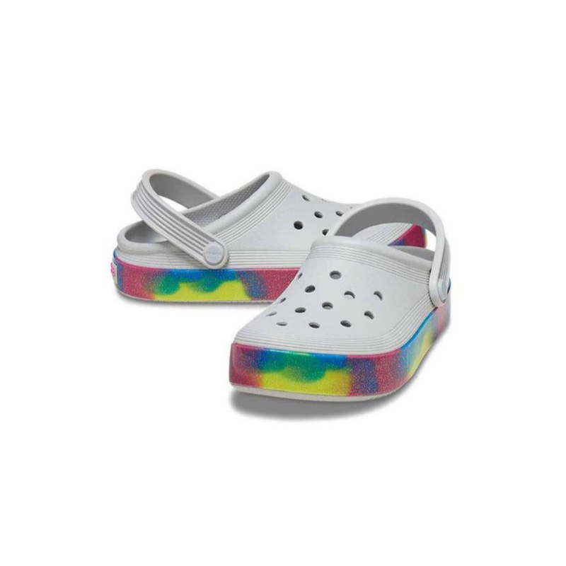 Jual CROCS OFF COURT GLITTER CLASSIC CLOG KIDS 2097141FS ORIGINAL ...