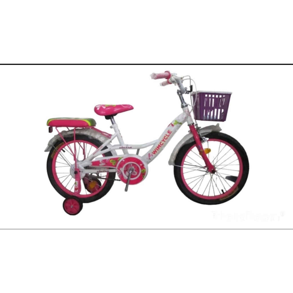 Jual SEPEDA ANAK PEREMPUAN WIM CYCLE ELECTRA 18 INCH | Shopee Indonesia