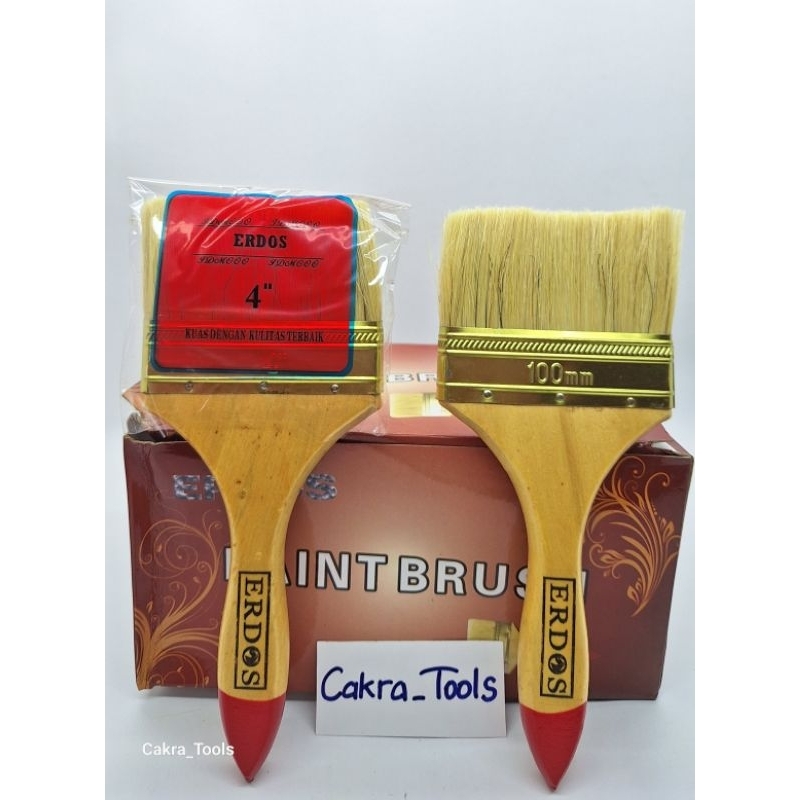 Jual Kuas Cat Dinding Tembok Gagang Kayu Ukuran 3", 4", 5" | Shopee ...