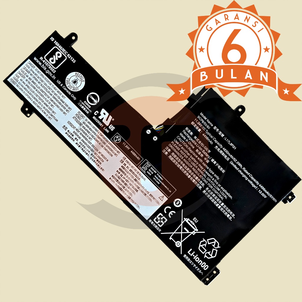 Jual Baterai Untuk Lenovo Legion Y530-15ICH Y7000 Y540-15IRH Y540-15IRH-PG0 Y545 Y545-PG0 Y740 ...
