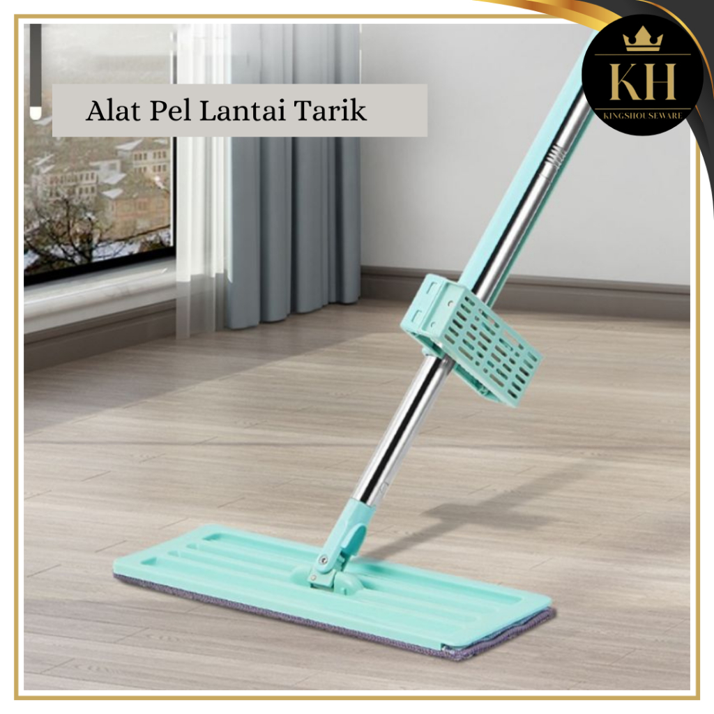 Jual Kh- Alat Pel Lantai Tarik Alat Pel Mop Hijau Alat Pel Ultra Mop ...